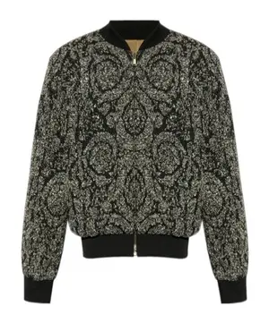 Versace Reversible Zipped Bomber Jacket