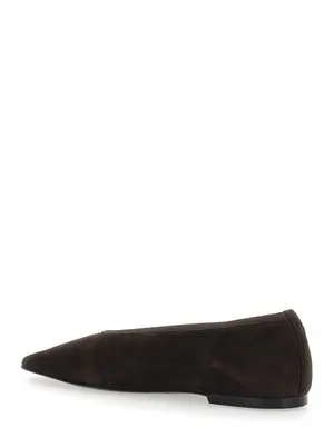TOTEME Square Toe Ballerinas