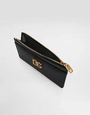 Dolce & Gabbana Dolce Gabbana Dg Logo Plaque Card Holder - Black