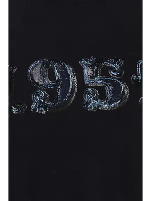 Max Mara Plata Logo Embellished Crewneck Jumper