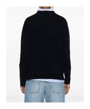 Max Mara Plata Logo Embellished Crewneck Jumper