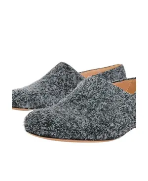 Loewe Campo Slipper In Brushed Suede