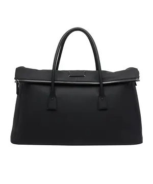 MAISON MARGIELA Logo Patch Folded Tote Bag