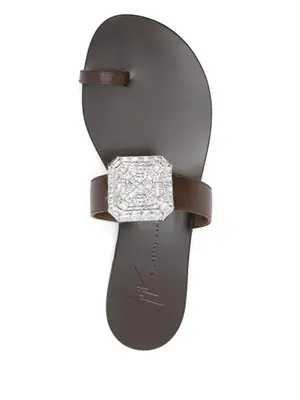 GIUSEPPE ZANOTTI Blahia Flat Sandals
