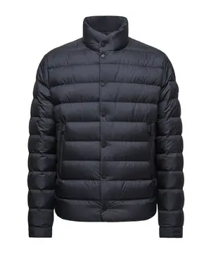 Moncler Lyco High-neck Quilted Jacket - Blue