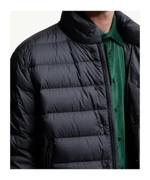 Moncler Lyco High-neck Quilted Jacket - Blue