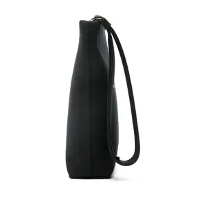 Givenchy Paris Signature Logo Zipped Pouch - Black