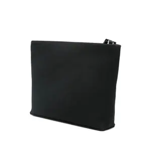 Givenchy Paris Signature Logo Zipped Pouch - Black