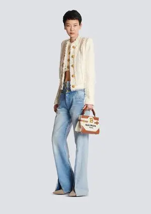 Balmain B-buzz 22 Top Handle Bag