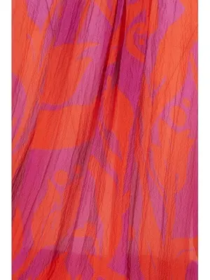 Dries Van Noten Long Sleeve Printed Dress