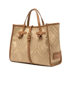 GIANNI CHIARINI Marcella 32 Tote Bag - Nude
