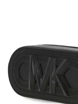Michael Kors Mk Logo Zipped Clutch