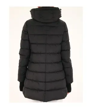 Herno Quilted Down Jacket With Hood - Black