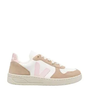 VEJA V-10 Chromefree Low-top Sneakers - Nude