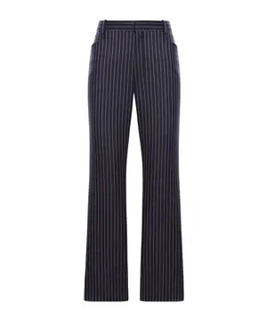 TOM FORD Tailored Pinstripe Wide Leg Pants