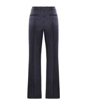 TOM FORD Tailored Pinstripe Wide Leg Pants