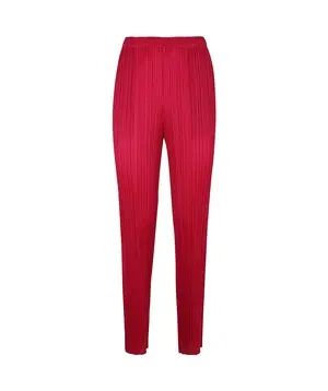 PLEATS PLEASE BY ISSEY MIYAKE Elasticated Waistband Pleated Trousers
