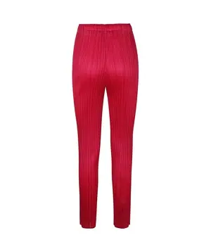 PLEATS PLEASE BY ISSEY MIYAKE Elasticated Waistband Pleated Trousers