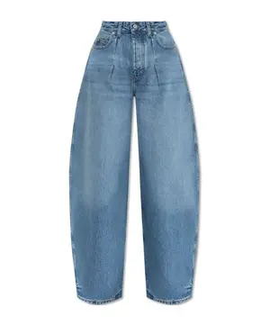 Jacquemus Ovalo De-nîmes Curved Leg Jeans