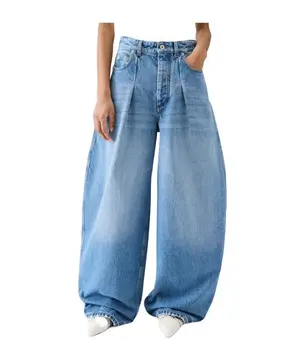 Jacquemus Ovalo De-nîmes Curved Leg Jeans