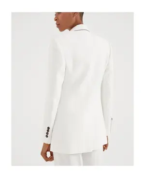 Brunello Cucinelli Single-breasted Blazer With Sharp Lapels