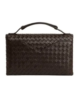 Bottega Veneta Intrecciato Knot Lock Crossbody Bag - Soft Candy