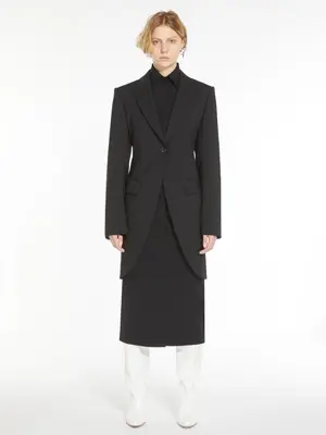 Sportmax Long Wool Suit Coat