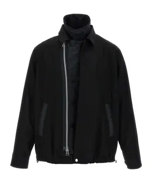 Sacai Long Sleeve Layered Jacket
