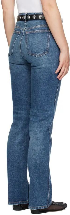 Khaite High-waist Five-pocket Jeans