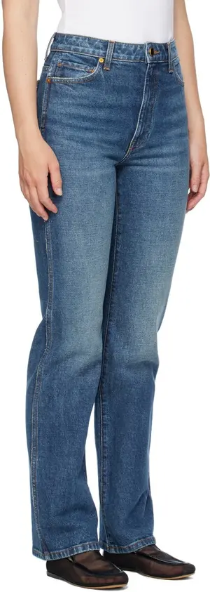 Khaite High-waist Five-pocket Jeans
