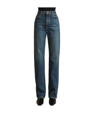 Khaite High-waist Five-pocket Jeans
