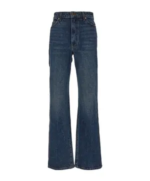 Khaite High-waist Five-pocket Jeans