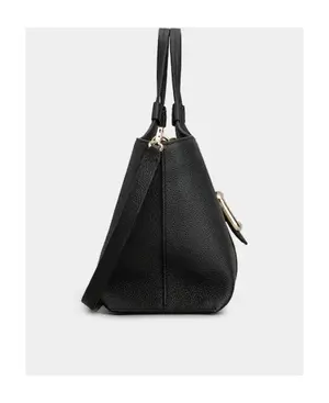 ROGER VIVIER Mini Viv Choc Tote Bag - Black