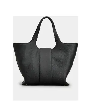 ROGER VIVIER Mini Viv Choc Tote Bag - Black
