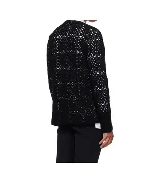 Comme Des Garçons Crochet Long Sleeve Sweater