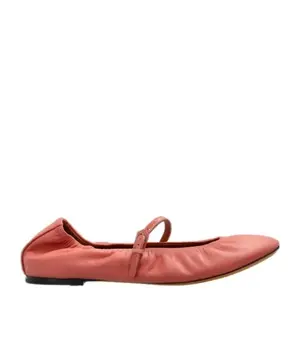 LANVIN Buckle-strap Ballet Flats