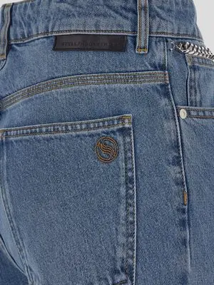Stella McCartney Flared Jeans With Chain Detail