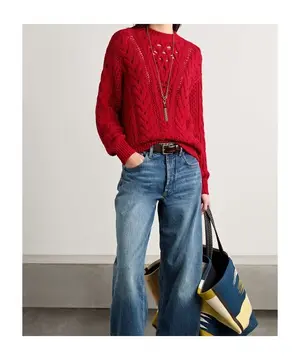 Isabel Marant Étoile Lenza Crew Neck Sweater