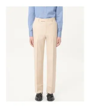 Valentino Garavani Pleat Detailed Straight Leg Trousers