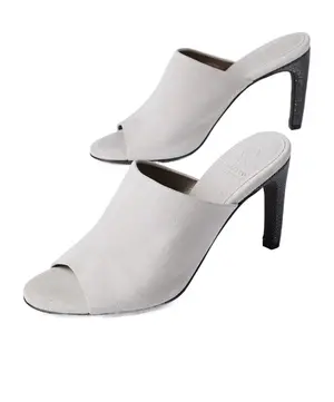 Brunello Cucinelli Open-toe High-heel Mules With Monili Embroidery