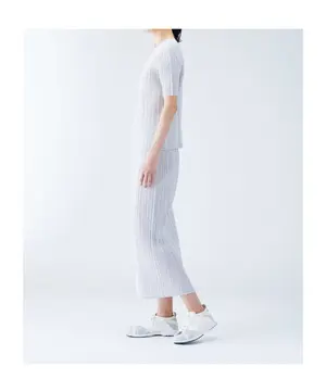 PLEATS PLEASE BY ISSEY MIYAKE Pleated Midi Skirt