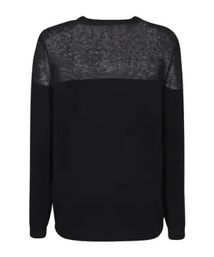 Fabiana Filippi Panelled Crewneck Jumper