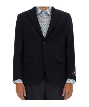 Etro Single-breasted Tailored Blazer - Black