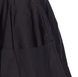 Alaïa Poplin Balloon Skirt With Pleated Hem