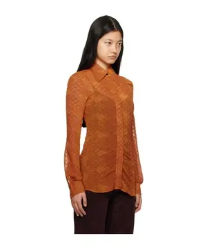 Victoria Beckham Fitted Long Sleeve Shirt