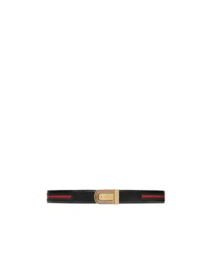 Gucci Double G Logo Belt - Black