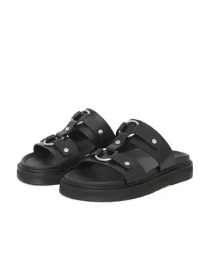 Celine Tippi Vegetal Tanning Calfskin Slides