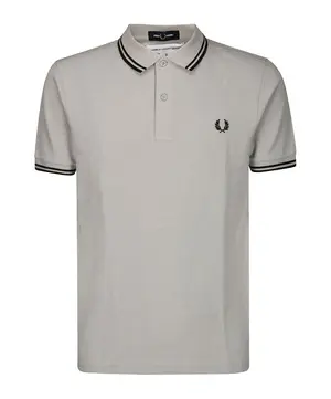 Comme Des Garçons Short-sleeved Polo Shirt - Gray