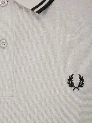 Comme Des Garçons Short-sleeved Polo Shirt - Gray