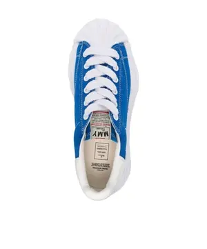 Mihara Yasuhiro Lace-up Low-top Sneakers - Blu